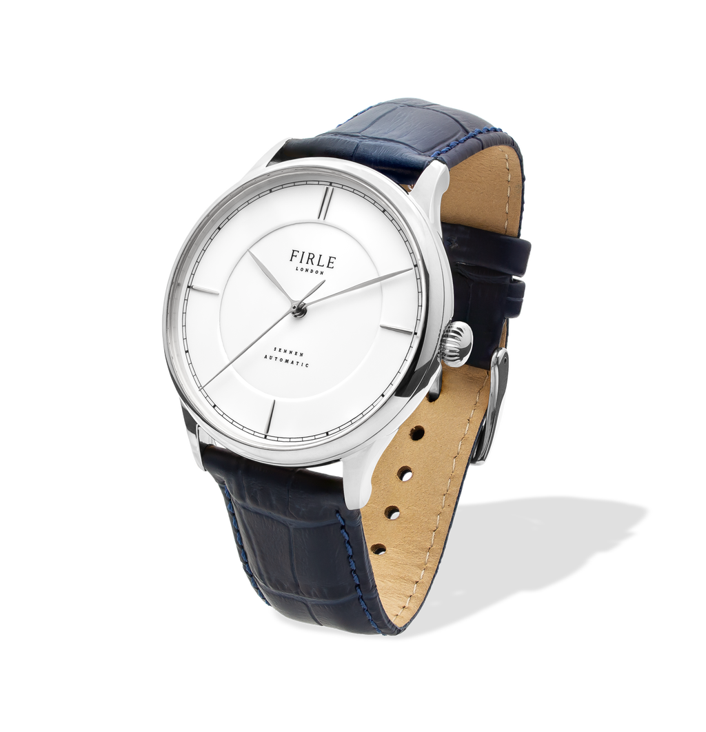 White Silver Watch | White and Silver Watches Online | Firle Watches ...