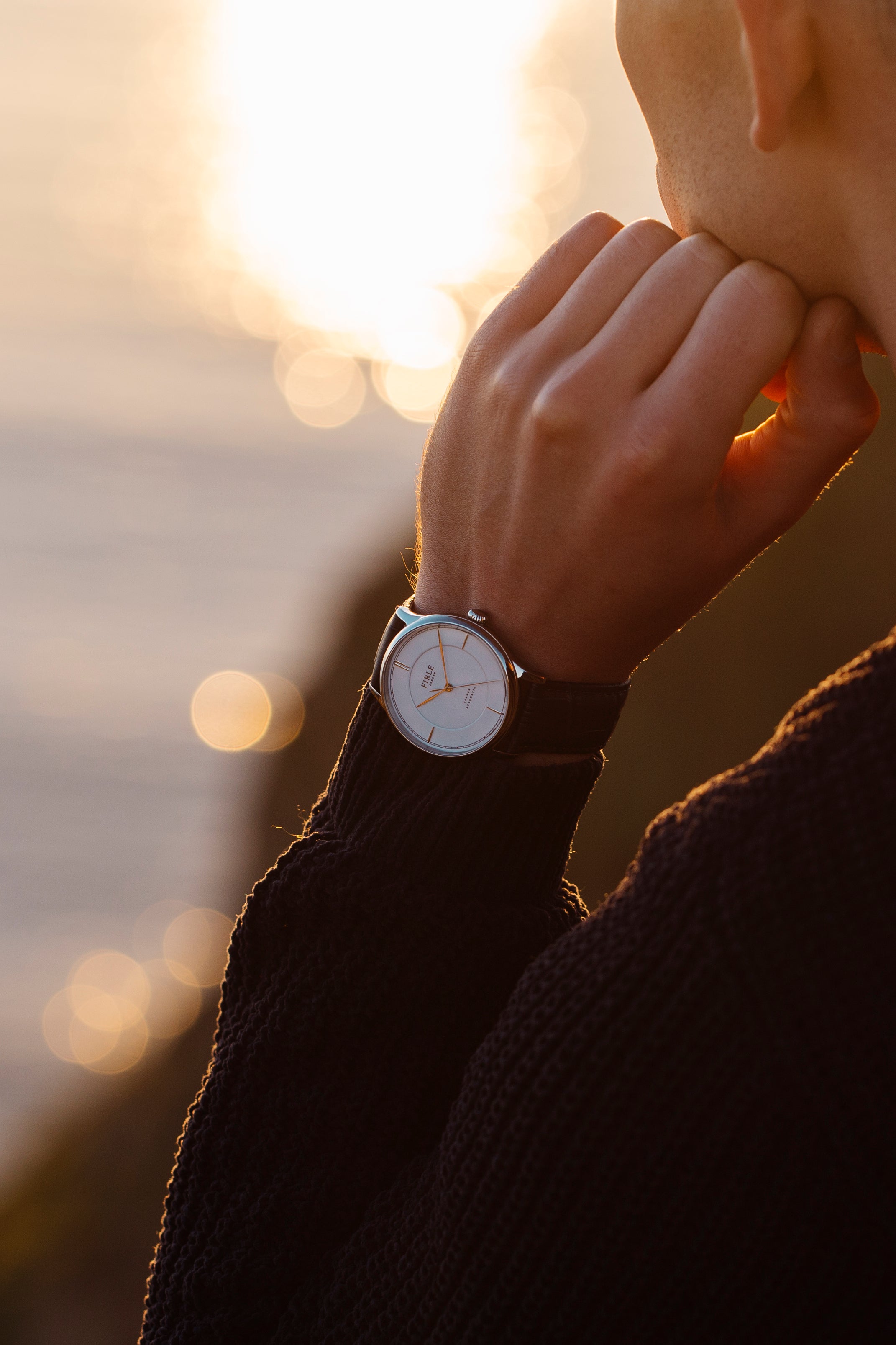 White Silver Watch | White and Silver Watches Online | Firle Watches ...